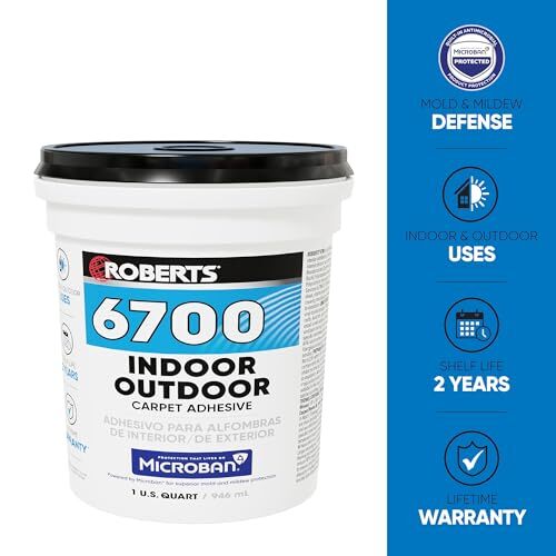 6700-0 1 Quart Indoor/Outdoor Carpet/Artificial Turf Adhesive | eBay