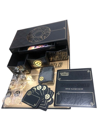 Pokemon Sword & Shield Ultra Collection UPC Zacian and Zamazenta Box ...