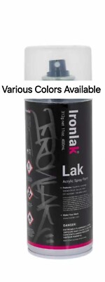 IronLak Acrylic Gloss Spray Paint 13.53 oz Price Per Can Various Colors ...