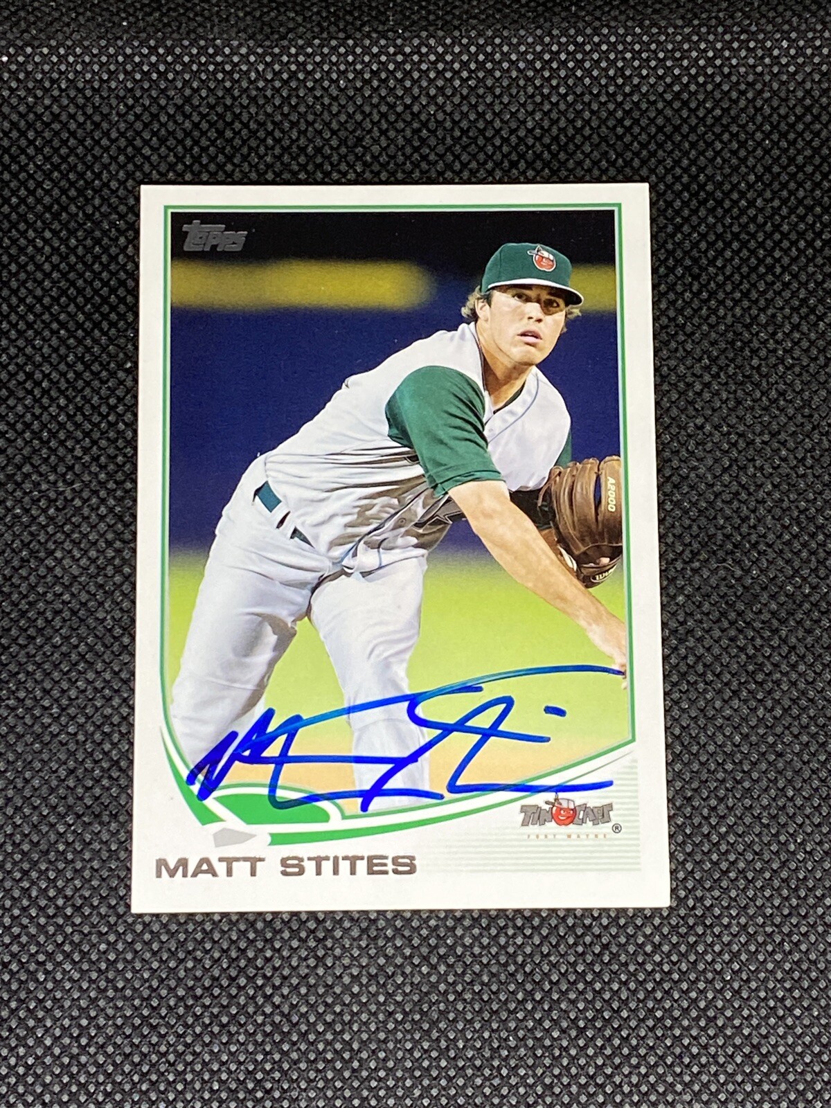 Matt Stites Fort Wayne Tincaps 2013 Topps Pro Debut Signed Auto Card ...