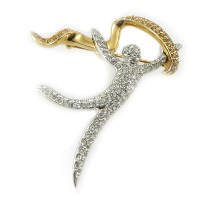 Swarovski Women's Brooch Celebrate The Spirit JOY 2000 Annual Edition ...