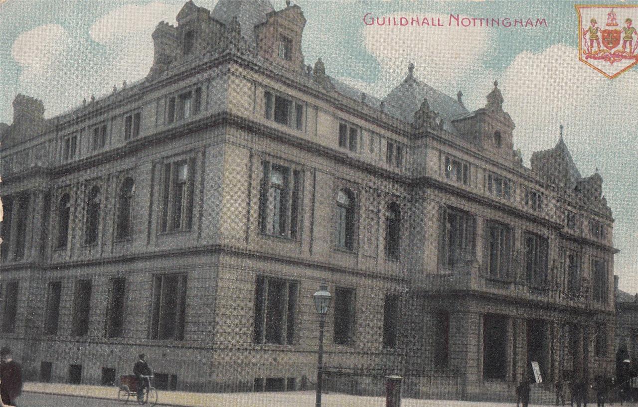 T30.Vintage Postcard. The Guildhall, Nottingham | eBay UK
