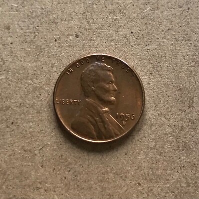 1956 D Mint Mark Lincoln Wheat Penny One Cent Coin. | eBay