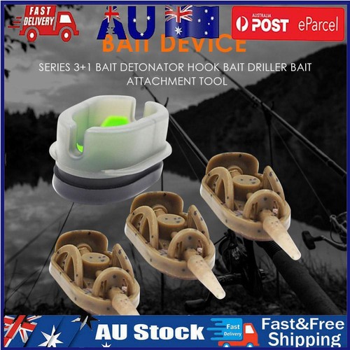 Portable Carp Fishing Parts 3+1 Feeder Mould Set Sinker Method ...