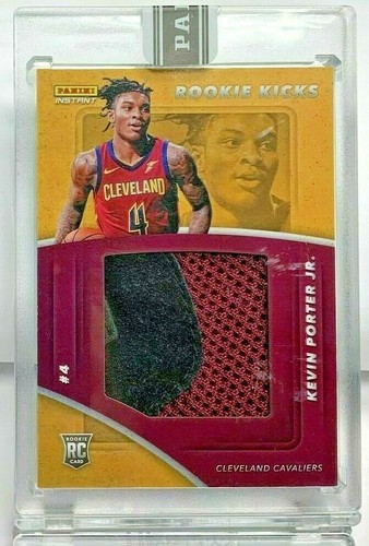 Kevin Porter Jr. 2019-20 Panini Instantanée Débutant Kicks RC Nike Shoe ...