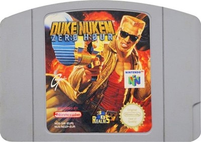 Duke Nukem Zero Hour - Nintendo 64 N64 Action Adventure Shooter Video ...