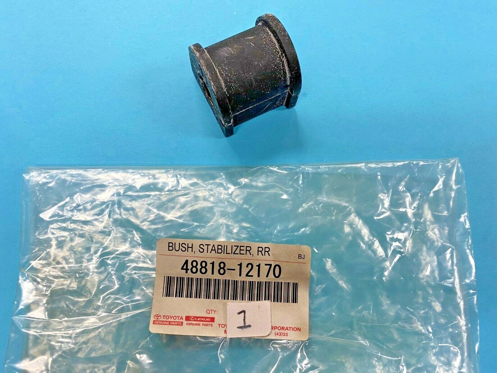 4-PK KIT GENUINE(02-12) BUSH, STABZR BAR REAR 4881812170(2)+BOOTS 45535 ...