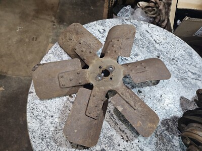 Case D DC DI Tractor Cooling Fan Oem Case Part 6 Blade Fan | eBay