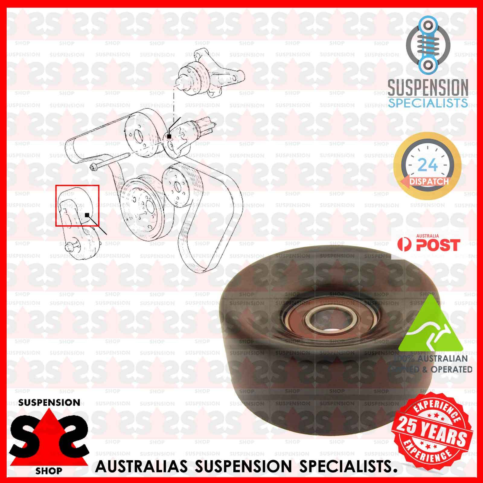 Tensioner Pulley, V-Ribbed Belt Suit PEUGEOT 407 Coupe (6C_) 2.7 HDi ...