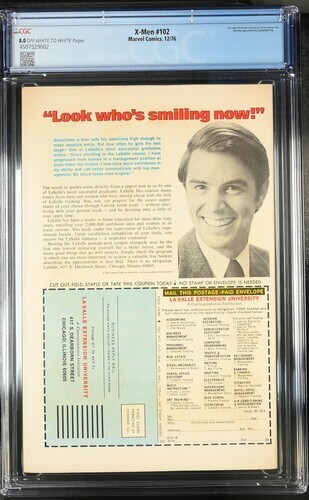 Uncanny X-men #102 CGC 8.0 | eBay