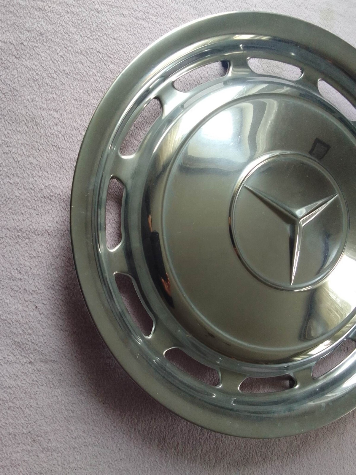 Meredes benz 15 zoll chrom hubcaps w100 600 pullman w123 w115 w108 41 ...