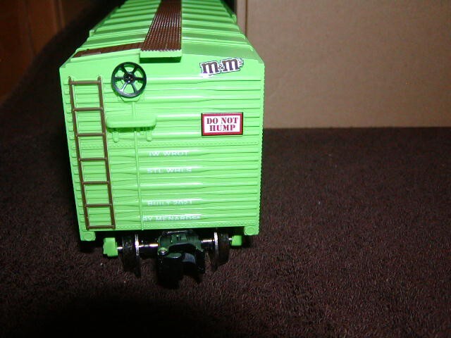 Menards 279-8130 M & M M&M's Candy Box Car #5214 Green O 027 MIB New ...