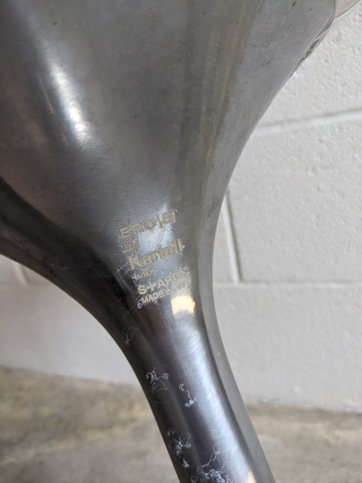 Eros Swivel Chair x Philippe Starck For Kartell Modern Egg Clear ...