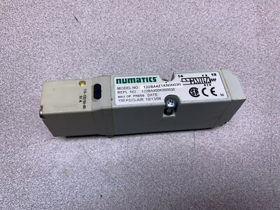 NEW NO BOX NUMATICS VALVE 122BA4Z1KN00030 | eBay
