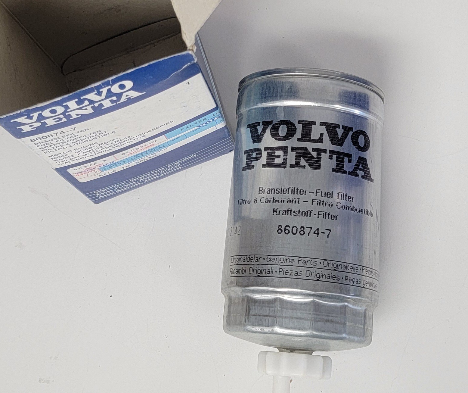 VOLVO-PENTA 860874-7 - Cross reference fuel filters