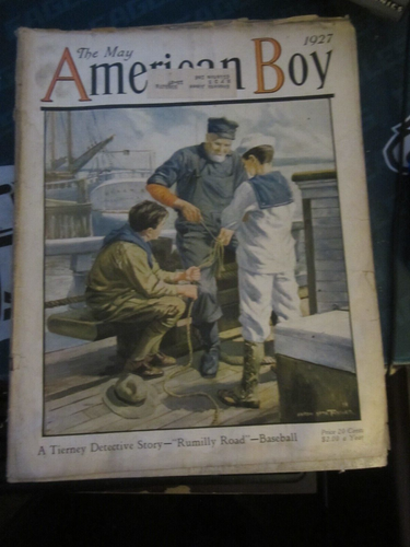 American Boy Magazine May 1927 Tierney Detective Story Rumilly Road ...