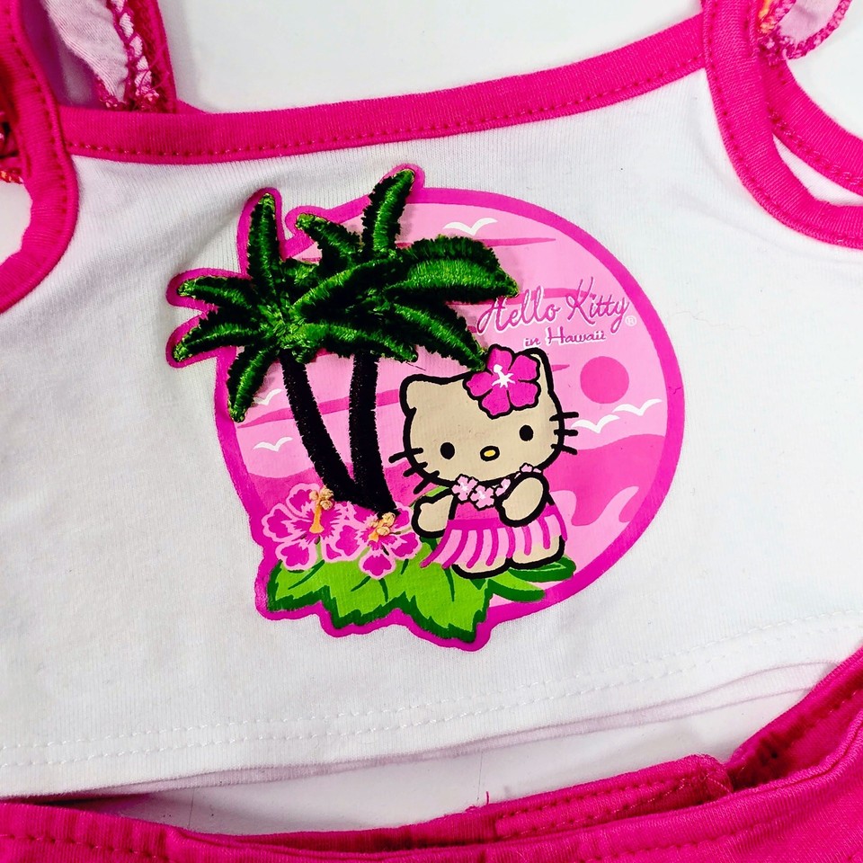 Hawaii Tropical Tan Outfit - Hello Kitty Sanrio - Build A Bear Hawaiian ...