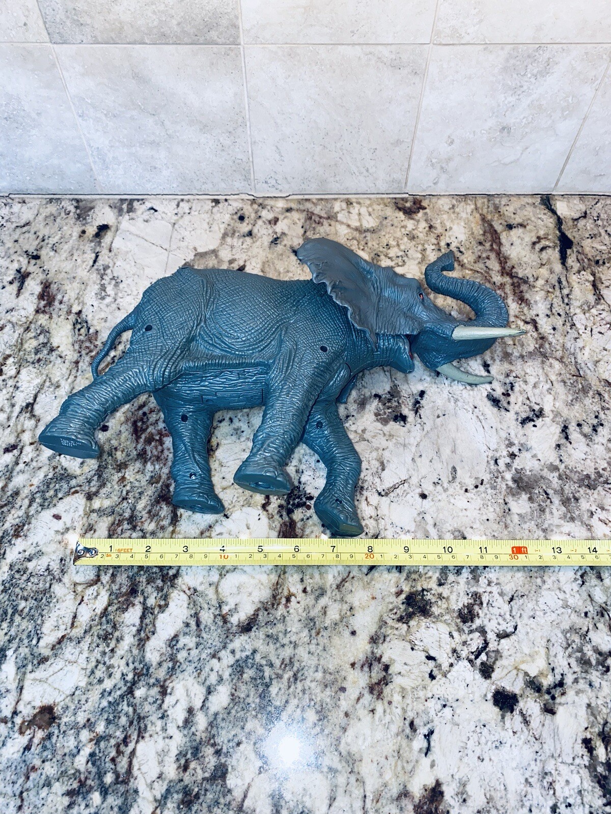 Toys-R-Us Chap Mei Animal Planet Large 12” Elephant Tested Makes Sound ...