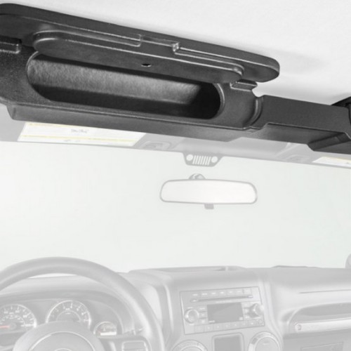 VDP 31700 OVERHEAD STORAGE SHELF FOR JEEP WRANGLERS W/ FRT WINDSHEILD ...
