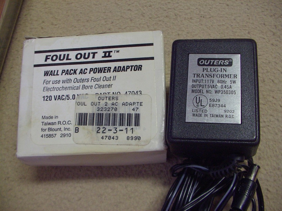 Outers Foul Out II Electro Chemical Bore Cleaner parts | eBay