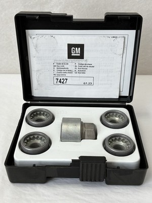Genuine GM OEM 11602601 Wheel Lock Kit Steel 2000-2024 Wheels W/Hidden ...