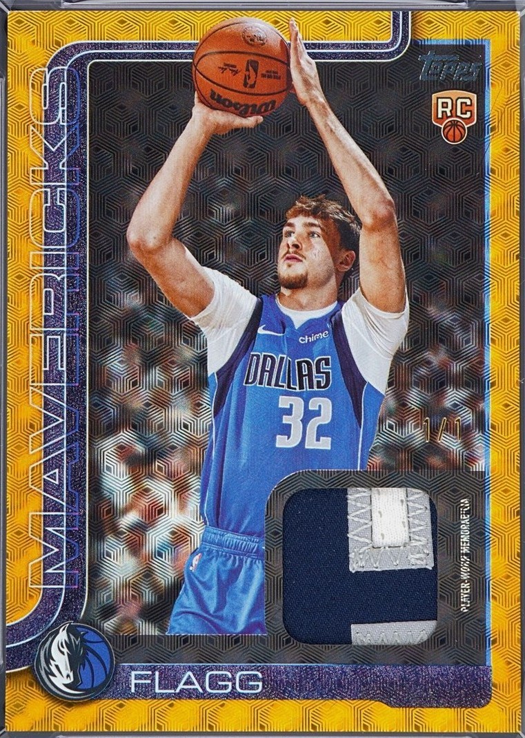 2025-26 Topps - Flagship Real One Relics Cooper Flagg #FRO-CF ...