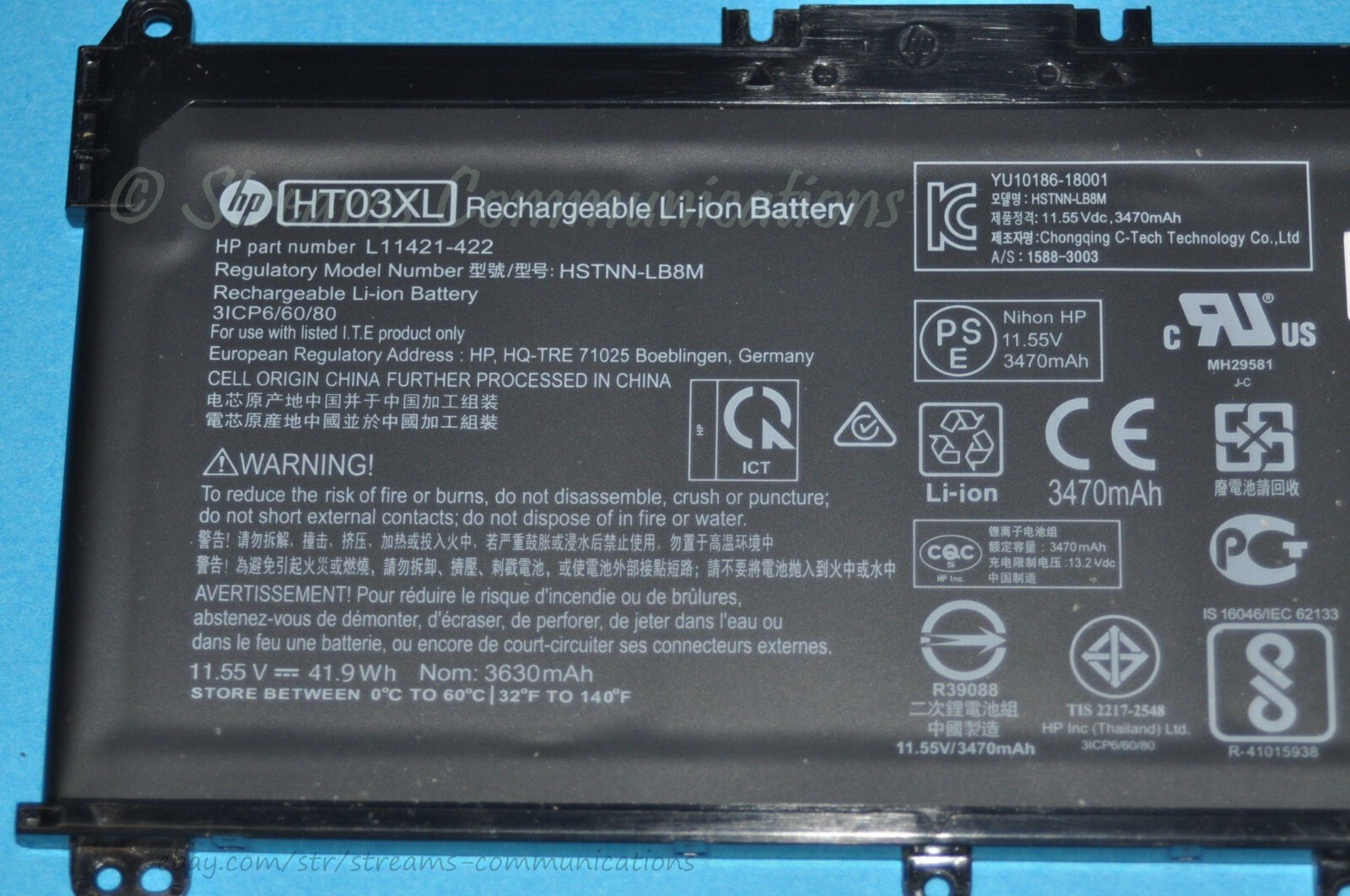 HP 17-BY 17T-BY400 17Z-CA100 17Z-CA200 17Z-CA300 17-BY0001CY Laptop OEM ...