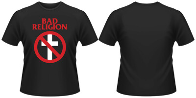 Bad Religion - CROSS BUSTER - NEW Black T-Shirt *Official Design | eBay UK