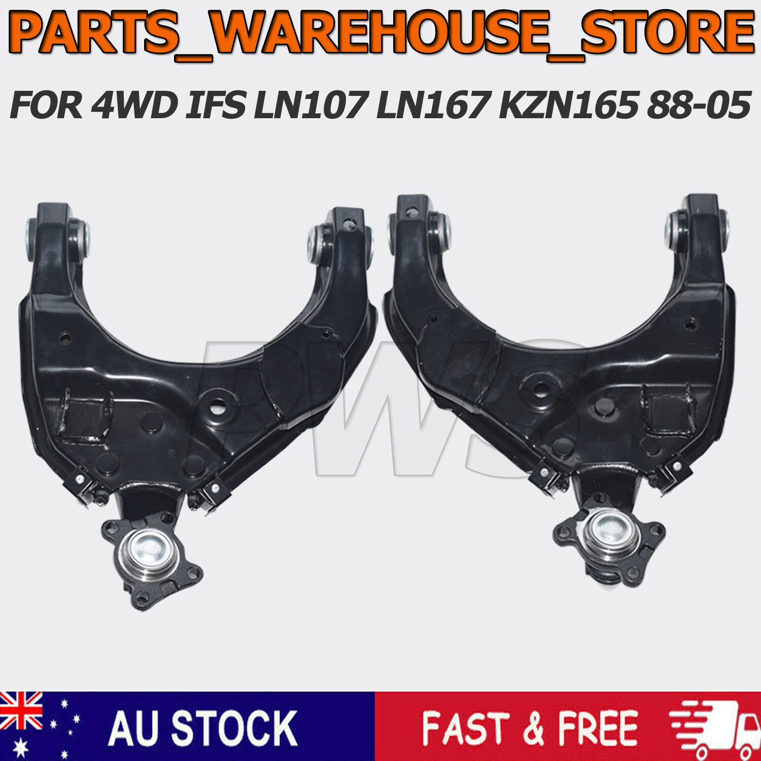 Front Lower Control Arm Fit Hilux IFS KZN165 LN165 LN167 LN172 RZN174 ...