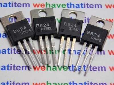 2SB824 / B824 / TRANSISTOR / TO220 / 4 PIECES (qzty) | eBay