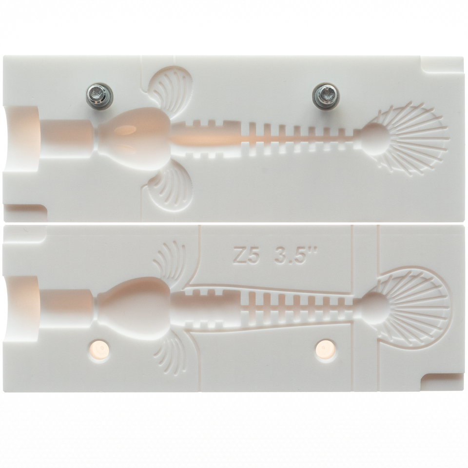 New Fanatik Goby Fishing Mold Lure Bait Mold Soft Plastic 75-125 mm | eBay