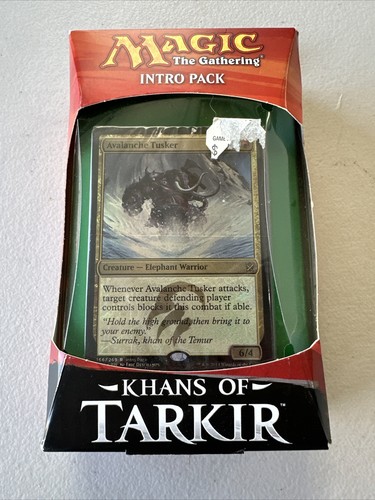 Magic The Gathering Intro Pack, Khans of Tarkir - Temur Avalanche | eBay