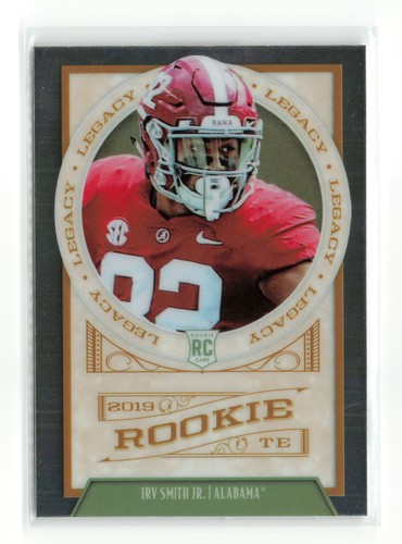 IRV SMITH JR #170 RC 2019 PANINI LEGACY ALABAMA | eBay
