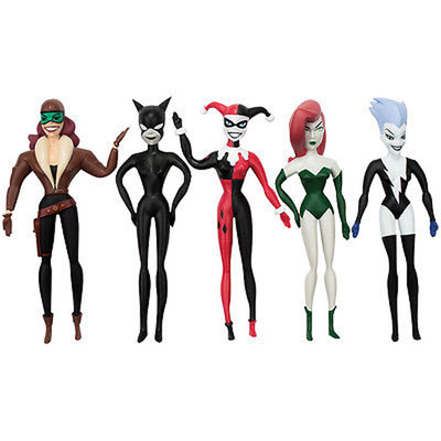 DC Comics The New Batman Adventures BAD GIRLS Bendable 5" Action Figure ...