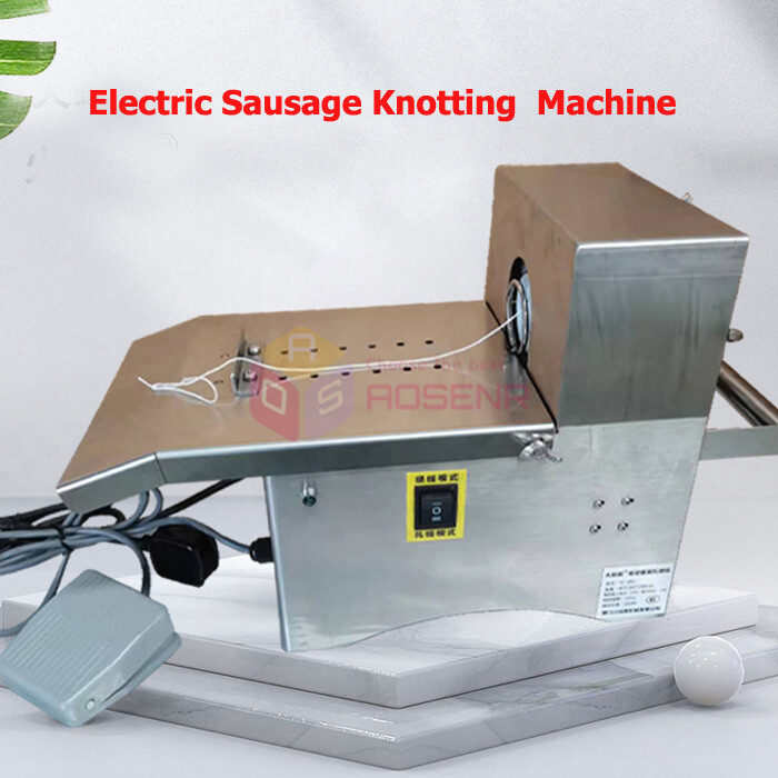 110V Electric Sausage Tying Machine Electric Sausage Knotting Binding ...
