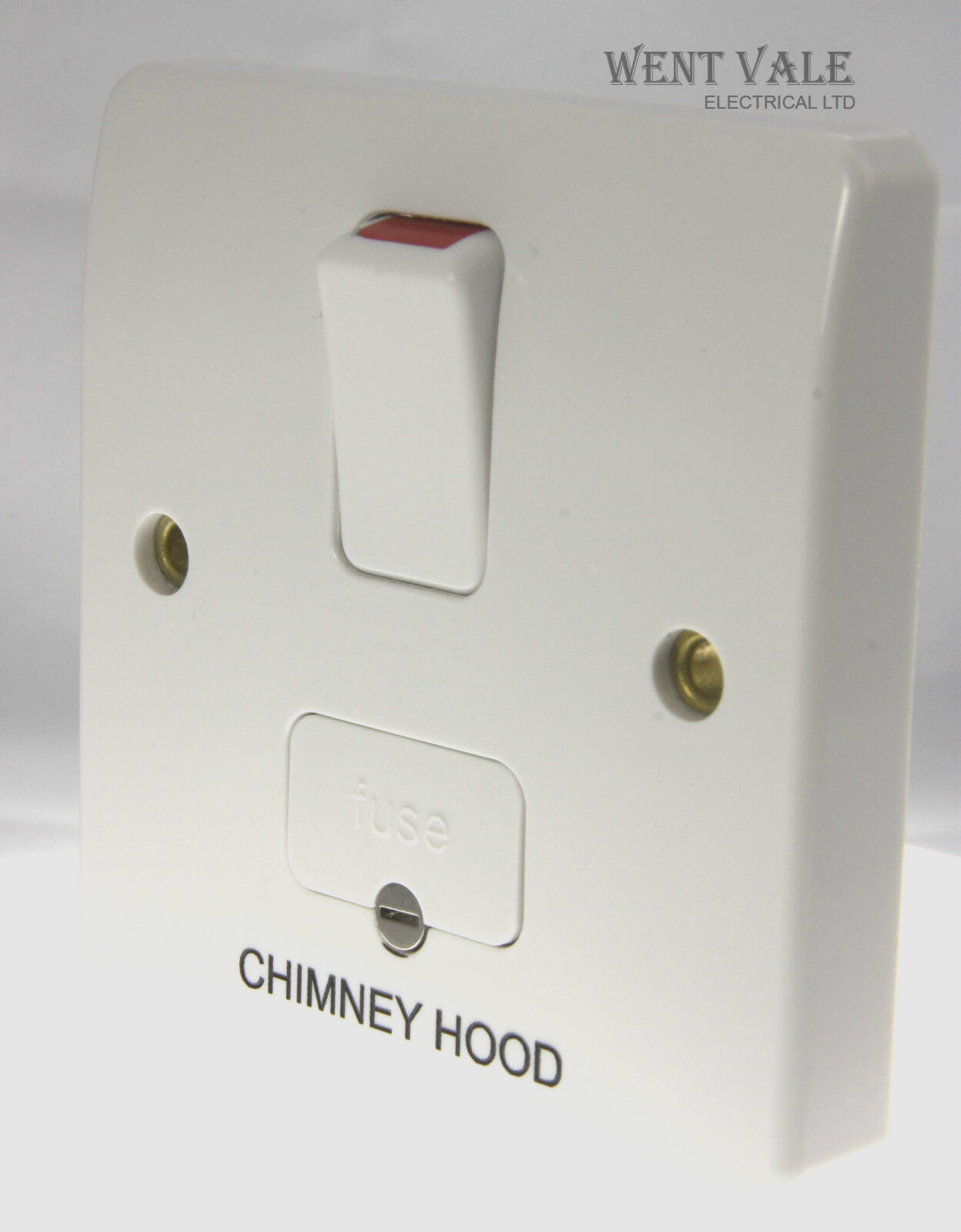 MK Logic Plus - K330 WHI CH - 13a Sw/Fused Connection Unit Engraved ...