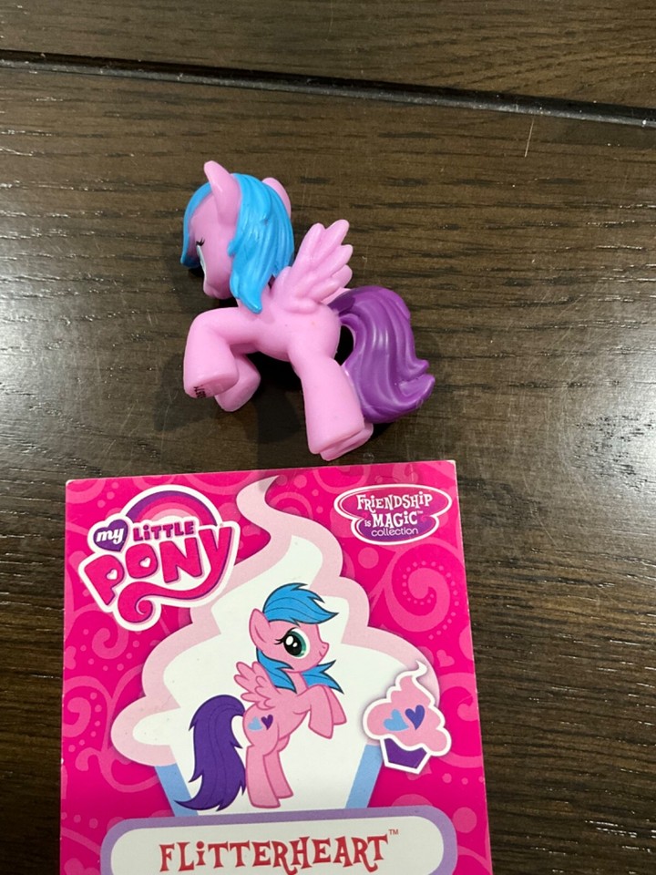 My Little Pony mini figure Friendship is Magic FlitterHeart MLP | eBay ...
