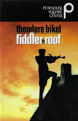 Theodore Bikel "FIDDLER ON THE ROOF" Bock and Harnick 2001 Cleveland ...