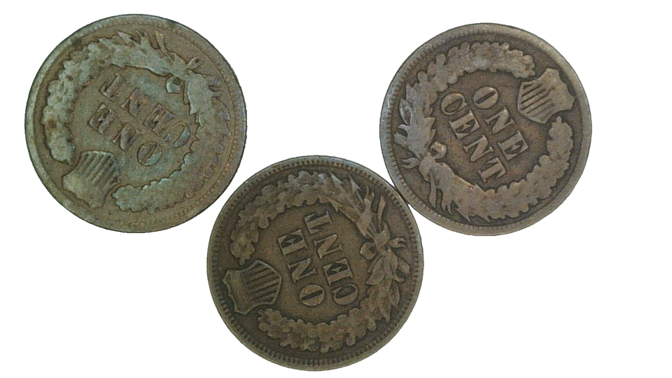 1902 and 1903 and 1905 Indian Head Penny Cent Coin Lot AA54 | eBay