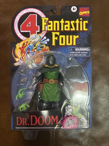 Hasbro Marvel Legends Retro Dr. Doom Fantastic Four 6-inch Action ...