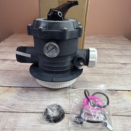 11496 6-Way Multiport Valve Set for Intex Swimming Pool Sand Filter ...