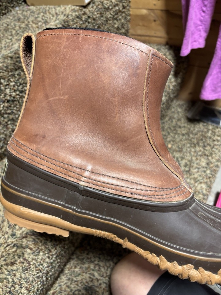 Schnees Duck Boots Montana II ADV Men’s 12 Quick Close Thinsulate liner ...