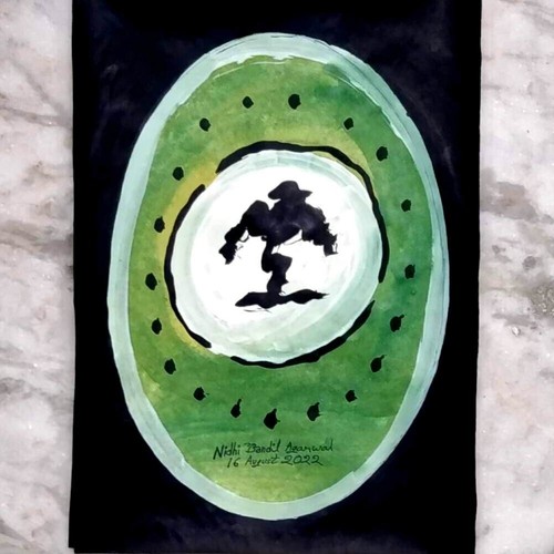 Original Painting Made & Signed By World Fame Artist Nidhi Bandil ...