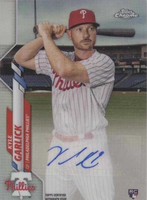 2020 Topps Chrome Update Series - Target Autographs Kyle Garlick #USA ...