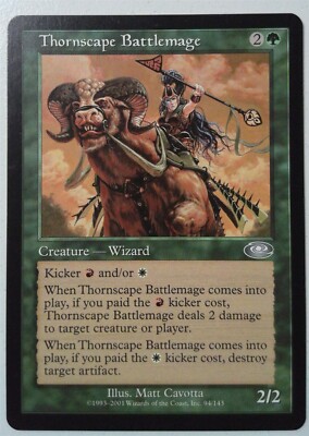 Thornscape Battlemage *Uncommon* Magic MtG x1 Planeshift SP | eBay
