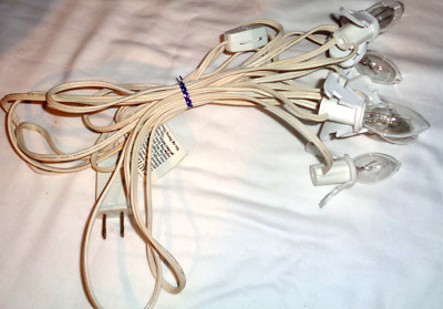 6 SOCKET LIGHT CORD SET FOR DEPT 56, LEMAX, CHRISTMAS VILLAGE, CRAFTS ...
