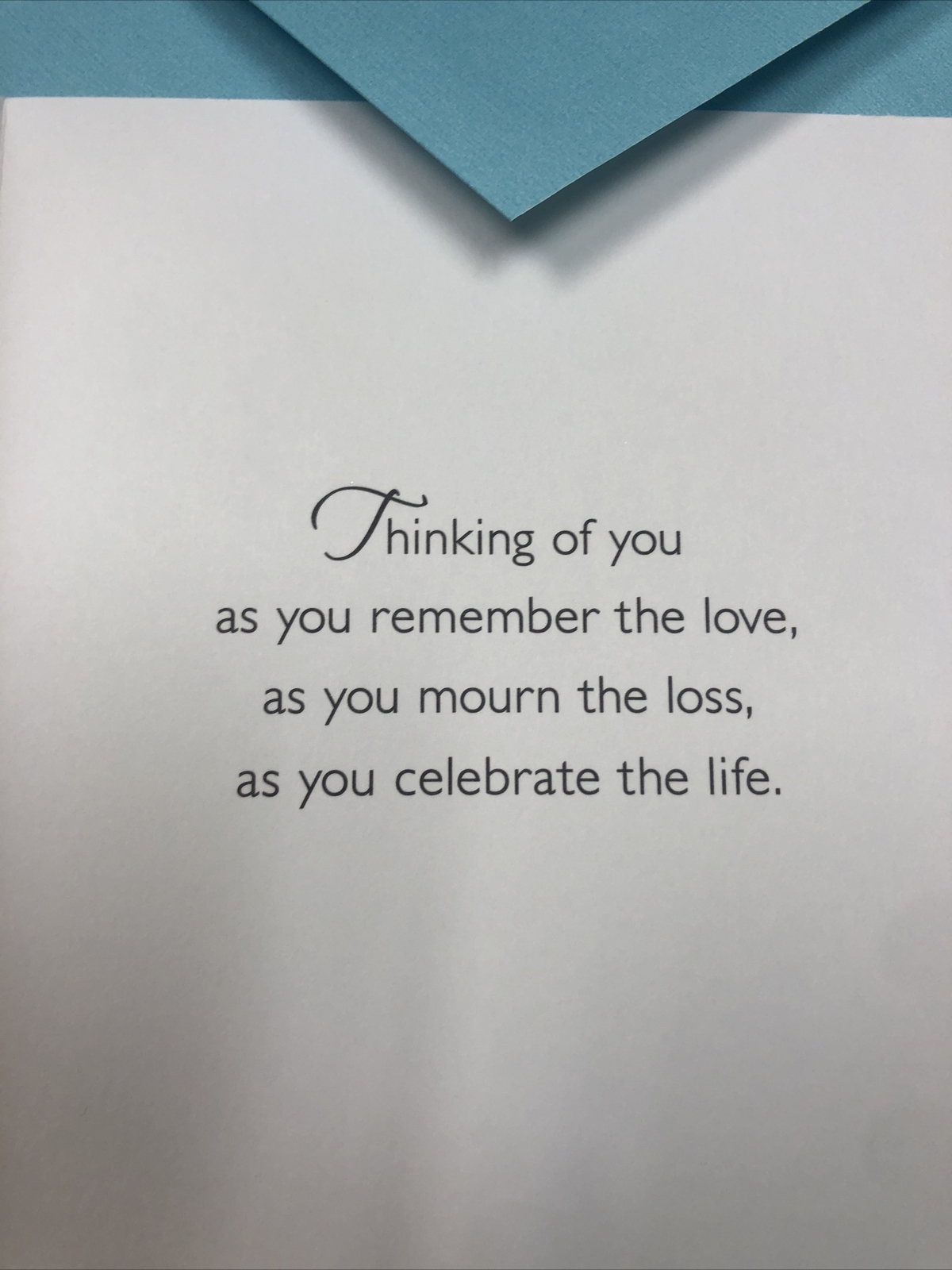 With Sympathy Thinking Of You 5”x7” Hallmark Heartline Greeting Card | eBay