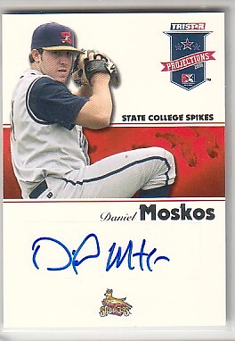 2008 TRISTAR PROjections Autographs #153 Daniel Moskos - NM-MT | eBay