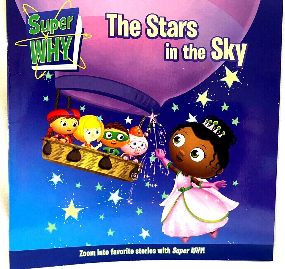 Super Why PBS Kids Watch & Play Children's Paperback Books YOUR CHOICE ...