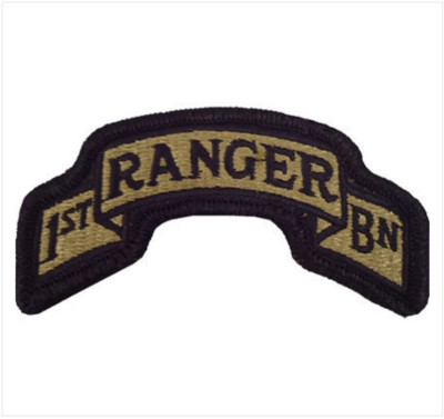 GENUINE U.S. ARMY SCROLL PATCH: FIRST RANGER BATTALION 75TH INFANTRY ...
